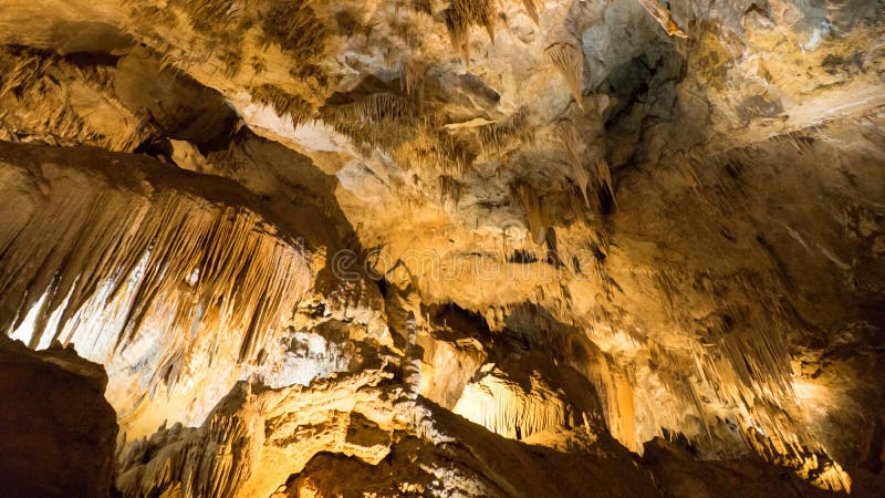 Limestone Cave Interior 03 stock photo. Image of dark - 102440902