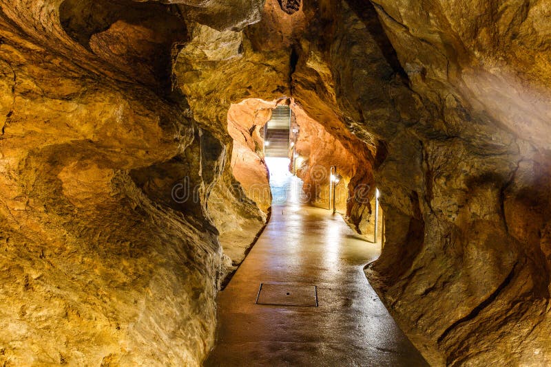 Limestone cave system stock photo. Image of limestone - 83379832