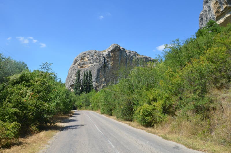 Limestone Caves on the Crimean Peninsula Stock Photo - Image of nature ...