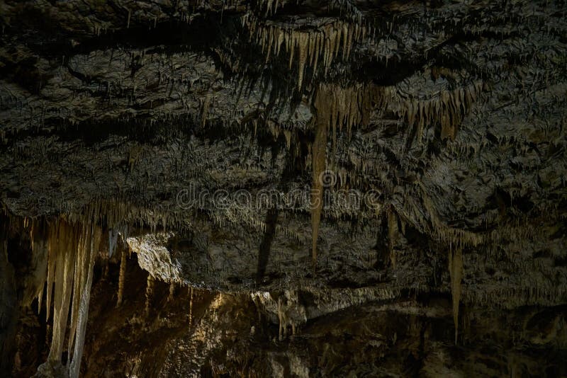 Limestone Formations Inside Macocha Caves Stock Photo - Image of ...