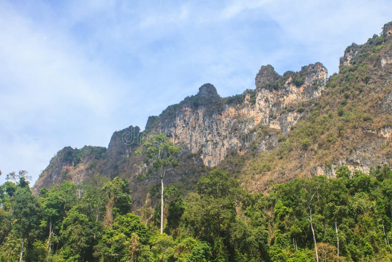 Limestone mountains stock photo. Image of blue, limestone - 53058634
