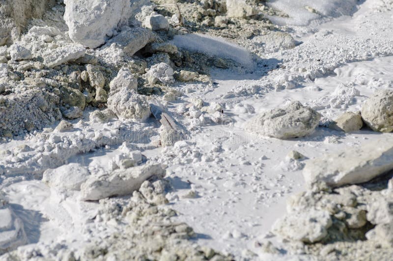 Limestone in Natural Light Diffused Water Stock Photo - Image of stream ...