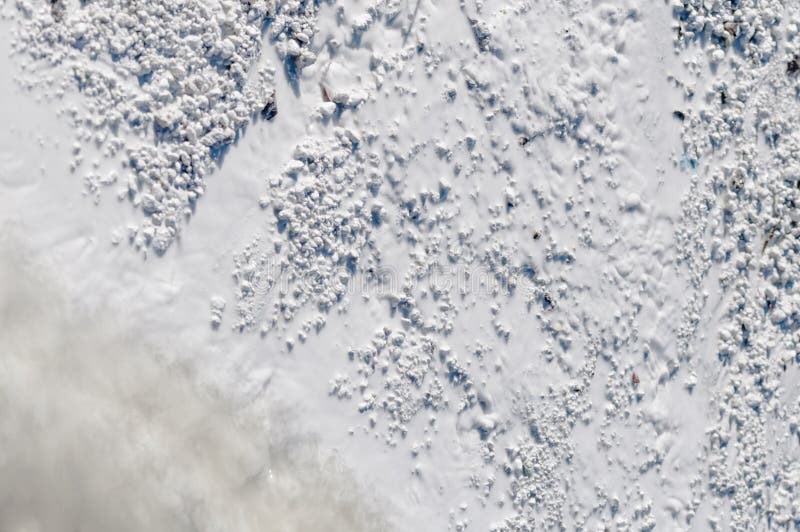 Limestone in Natural Light Diffused Water Stock Image - Image of ...