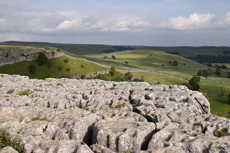 Limestone Pavement stock photo. Image of north, pavement - 17639464