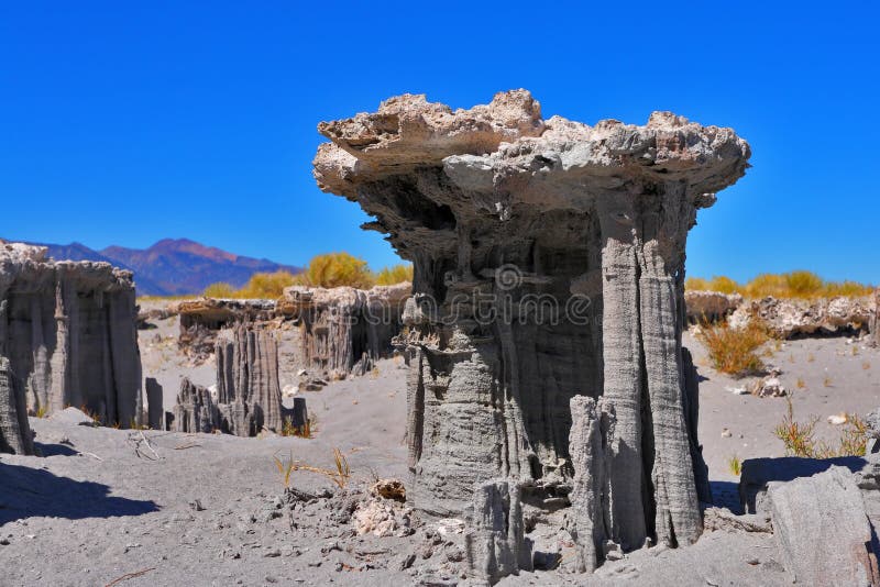 Limestone pillars Tufa stock photo. Image of wilderness - 16334690
