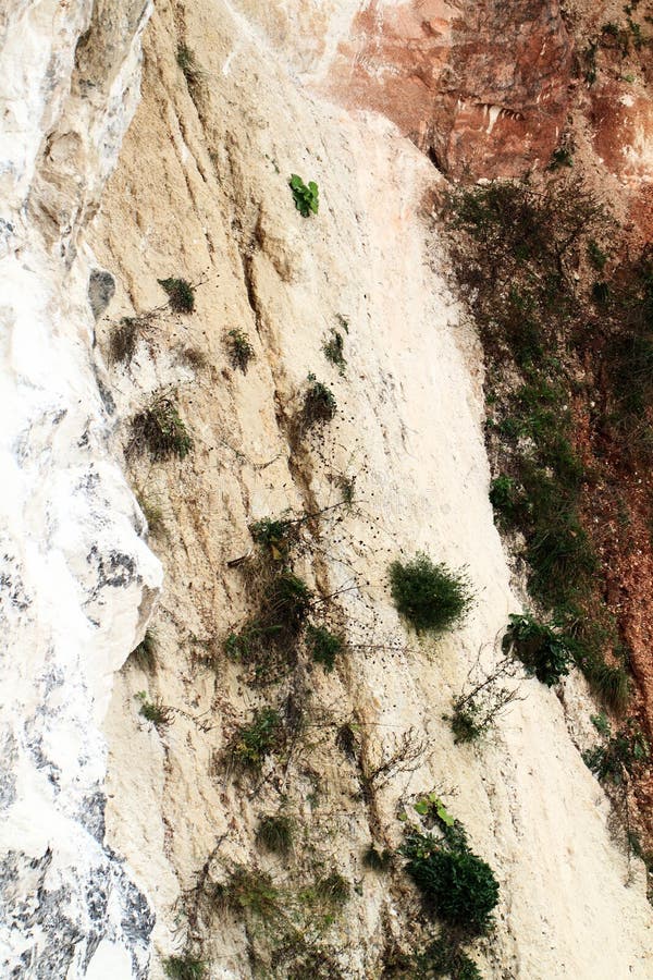 Limestone rock face stock image. Image of shape, iron - 34452323