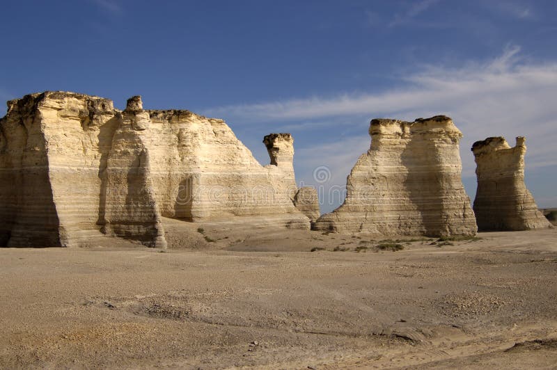 Limestone Rock Formations stock image. Image of landscape - 104787