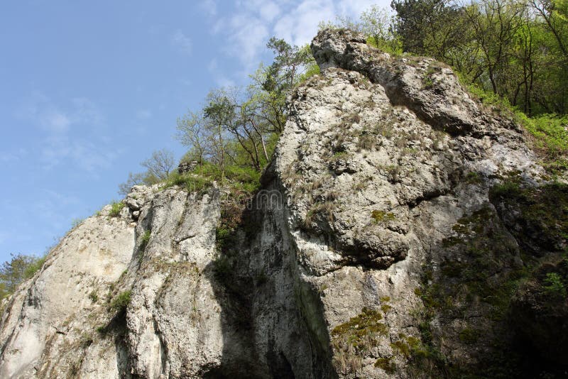 Limestone rock stock image. Image of hole, hills, mountain - 40176655