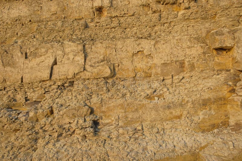 The Limestone Soil Layer Has Abstract Shapes, Patterns and Textures ...