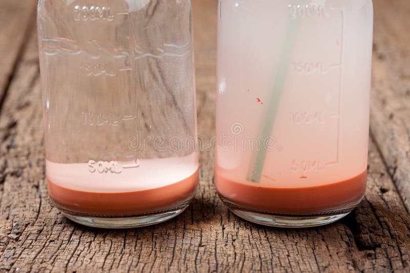 Limestone Solution in Cooking Stock Photo - Image of traditional, water ...