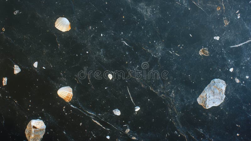Limestone Surface with Shell Fragment Details for Natural Design Stock ...