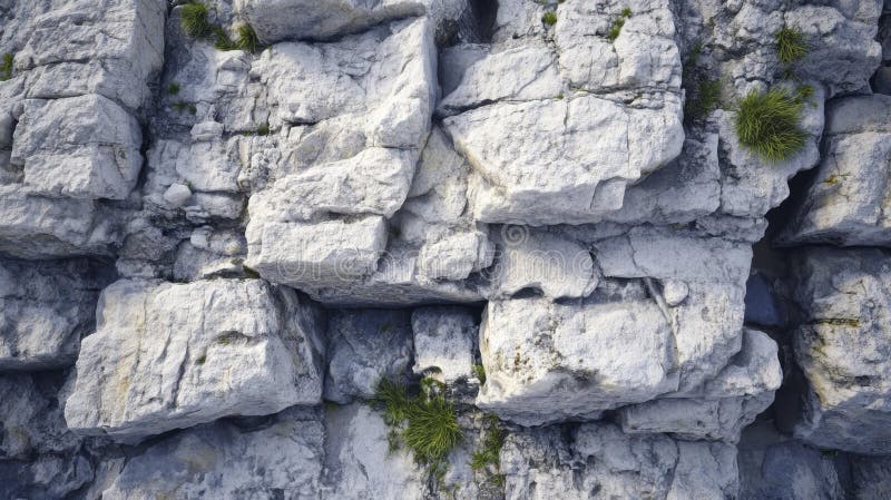 Limestone Texture Top View for Background or Design Stock Illustration ...