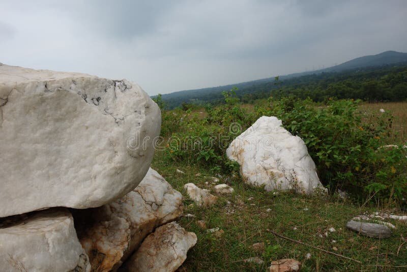 Limestone is a Type of Sedimentary Rocks. Stock Image - Image of ...