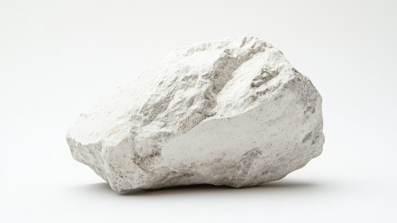 Limestone on White Background Stock Illustration - Illustration of ...
