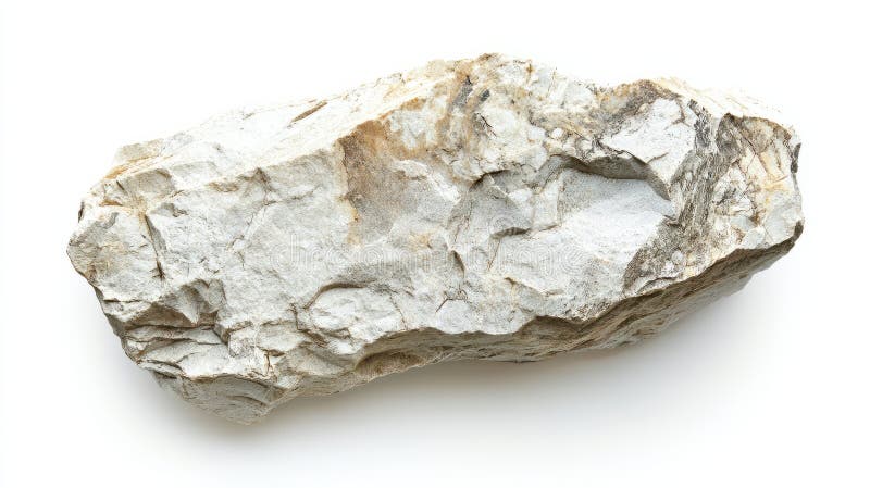 Limestone on White Background Stock Illustration - Illustration of ...