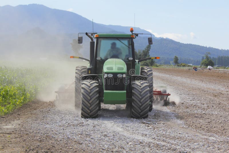 Liming the Field stock image. Image of farm, farmer, summer - 26518455