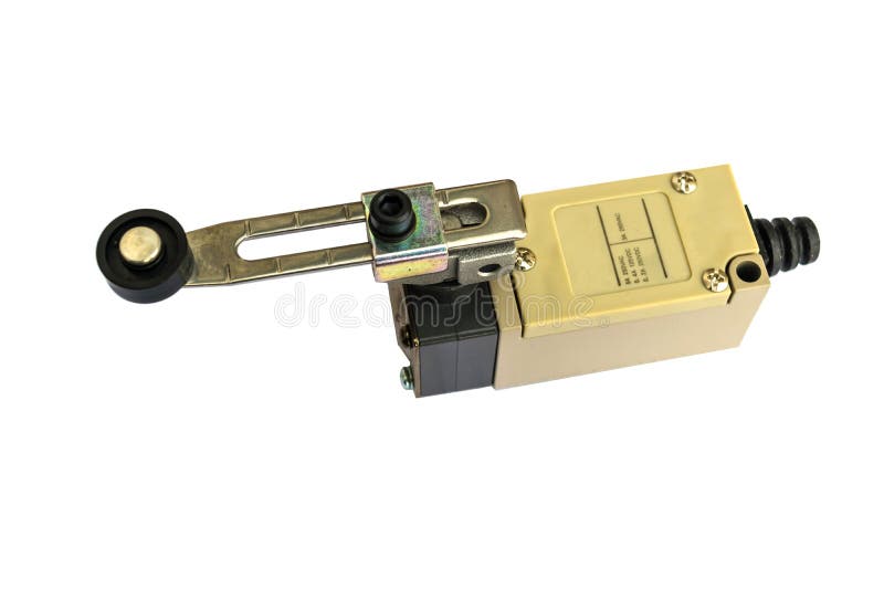 Limit switch dog stock image. Image of inside, amperage - 58047803