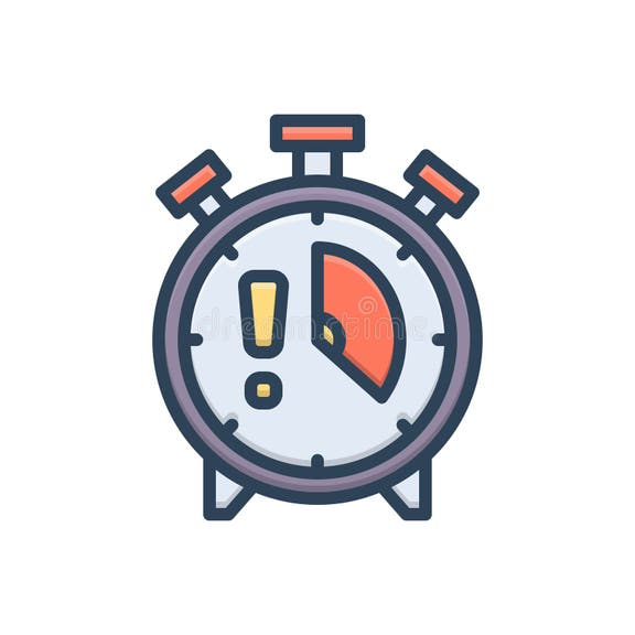 Color Illustration Icon for Limitation, Restriction and Limit Stock ...