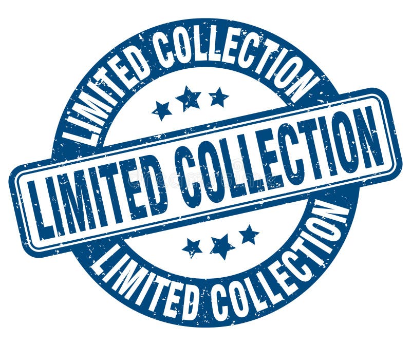 Limited Collection Stamp. Limited Collection Label. Round Grunge Sign ...