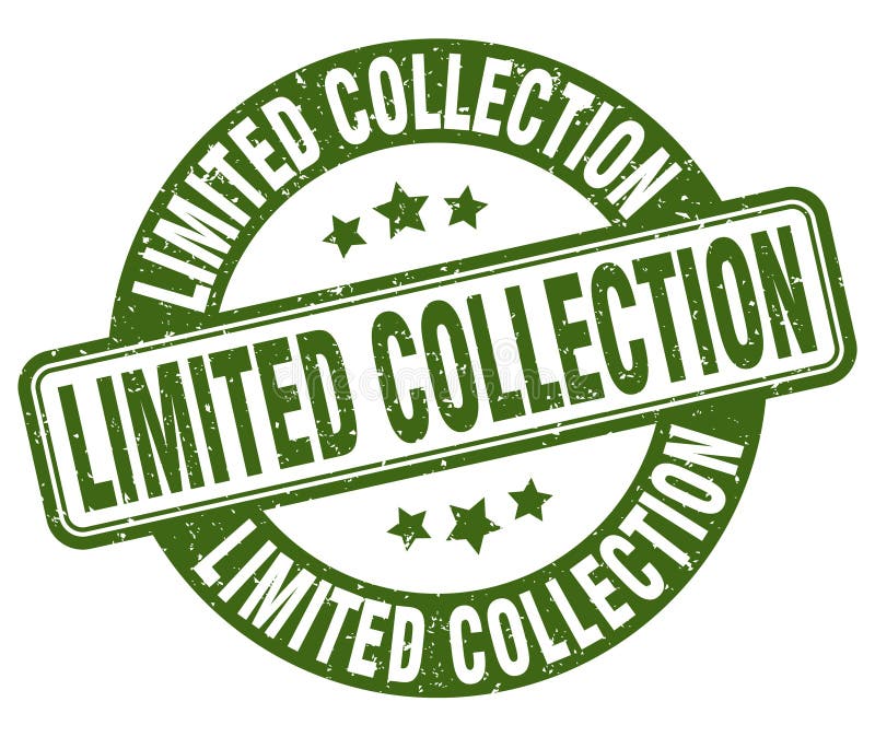 Limited Collection Stamp. Limited Collection Label. Round Grunge Sign ...