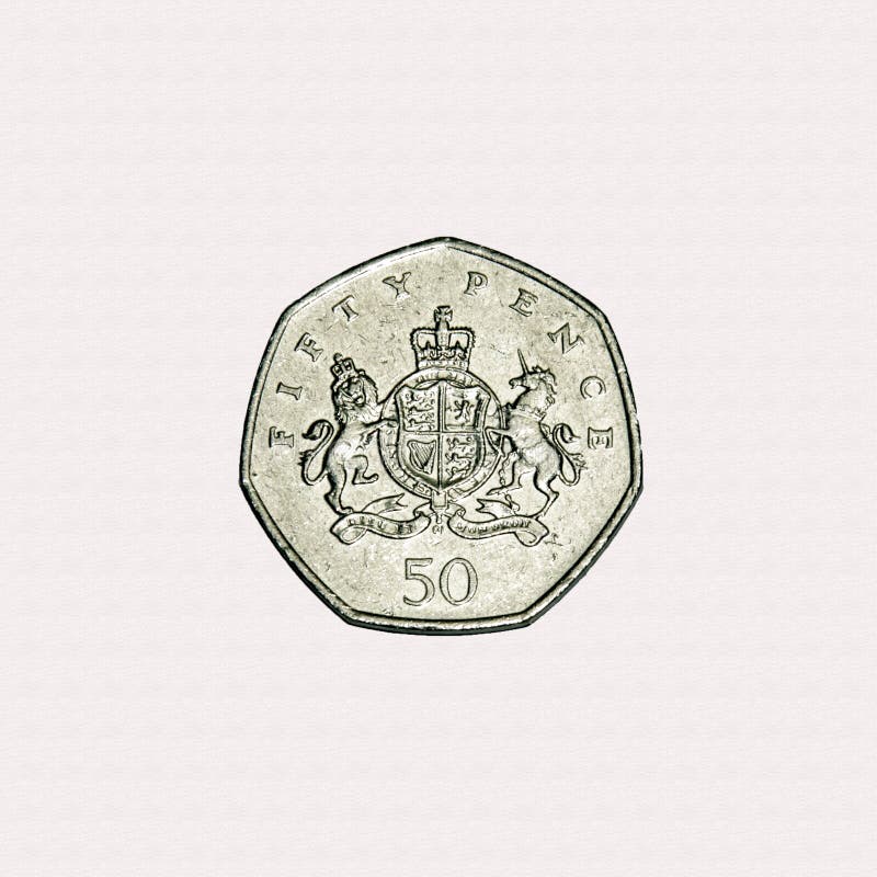 Christopher Ironside 50p Piece Editorial Stock Image - Image of ...