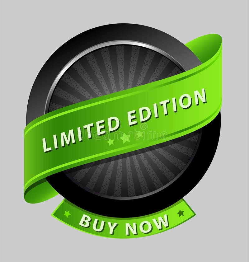 Limited Edition Design Element Stock Illustration - Illustration of ...