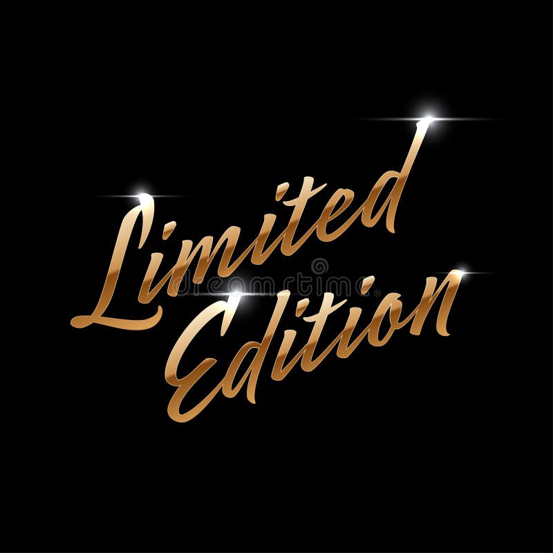 Limited Edition Gold Stock Illustrations – 385 Limited Edition Gold ...
