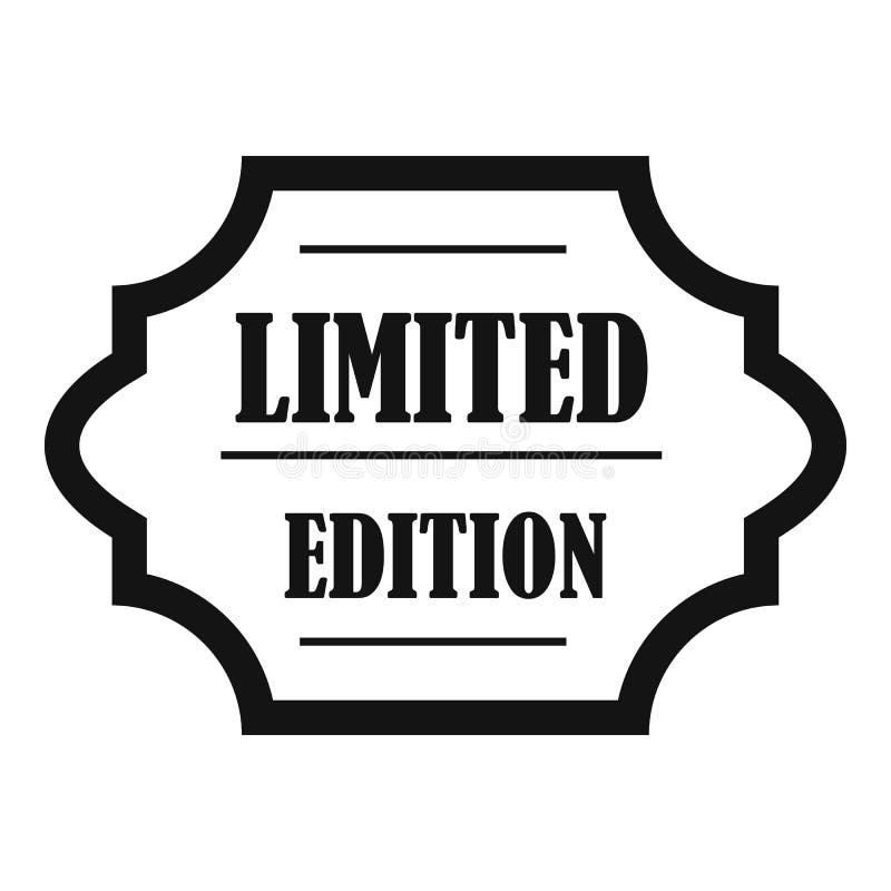 Limited Edition Icon Simple Style Stock Illustrations – 50 Limited ...