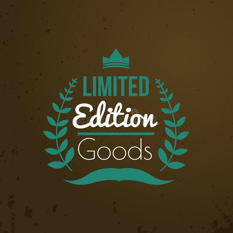 Limited Edition Label. Vector Illustration Decorative Design Stock ...