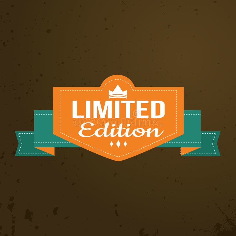 Limited Edition Label. Vector Illustration Decorative Design Stock ...