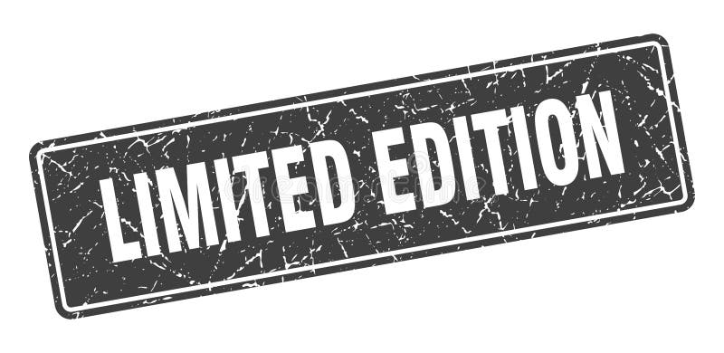 Limited Edition Sign. Limited Edition Grunge Stamp Stock Vector ...