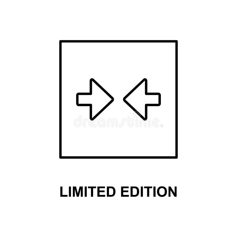 Limited Edition Sign Icon. Element of Simple Web Icon with Name for ...