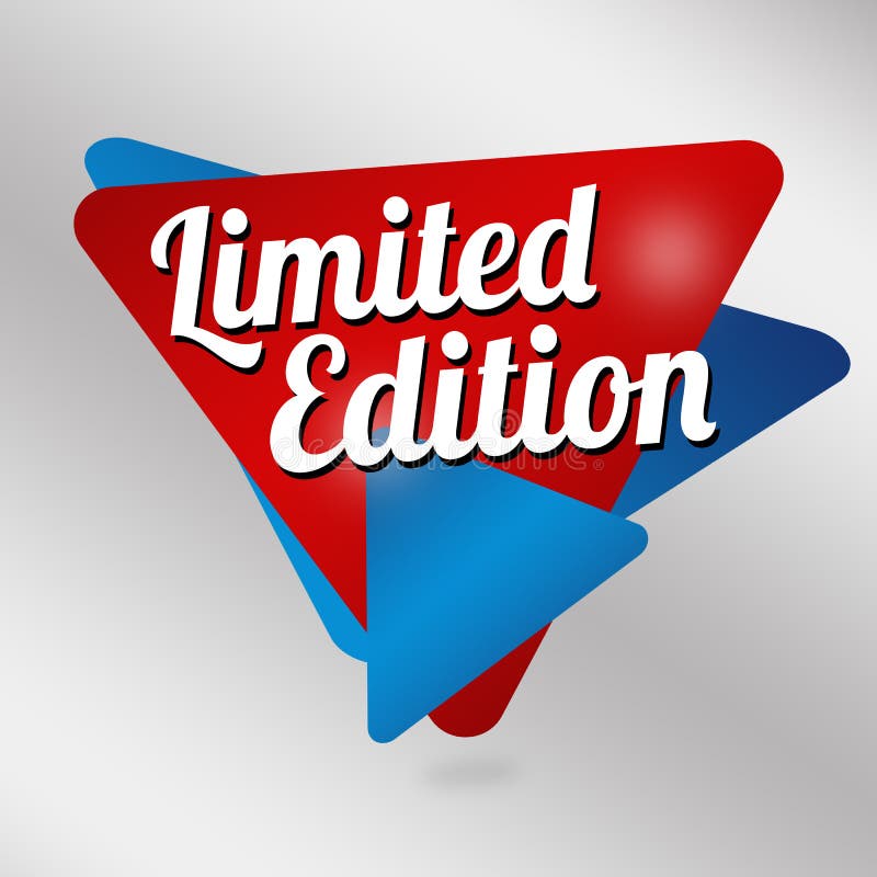 Limited Edition Sign or Label Stock Vector - Illustration of decorative ...