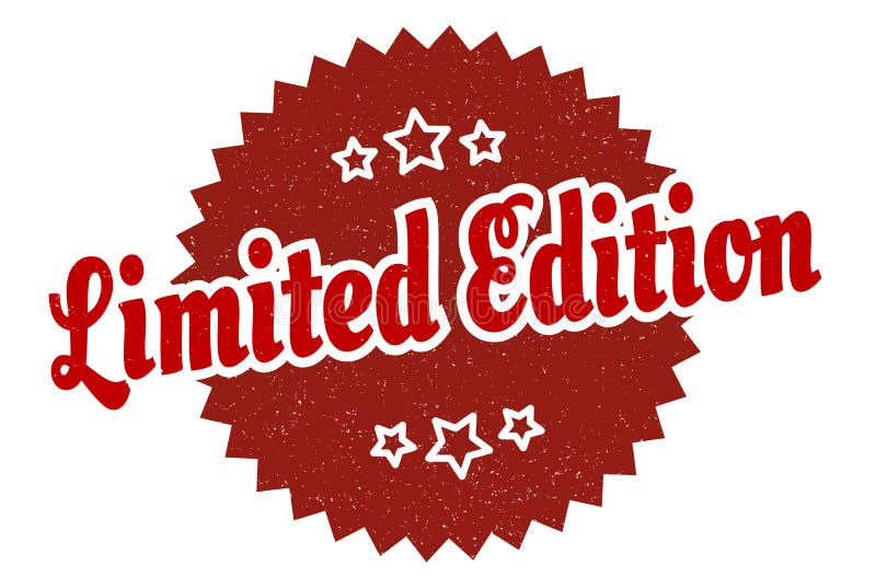 Limited Edition Sign. Limited Edition Vintage Retro Label Stock Vector ...