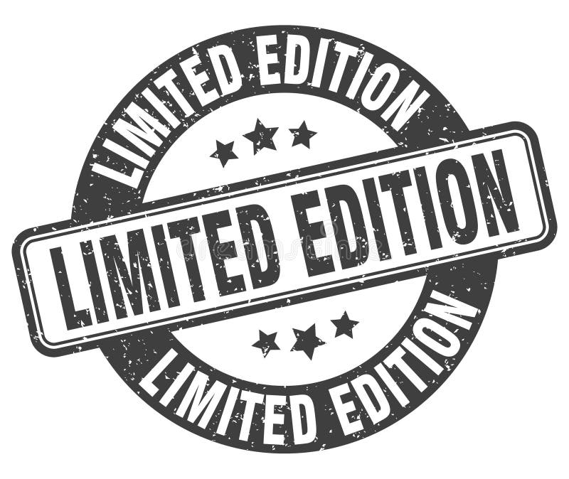 Limited Edition Stamp. Limited Edition Label. Round Grunge Sign Stock ...