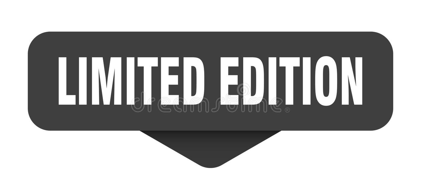 Limited Edition Sticker Stock Illustrations – 3,337 Limited Edition ...