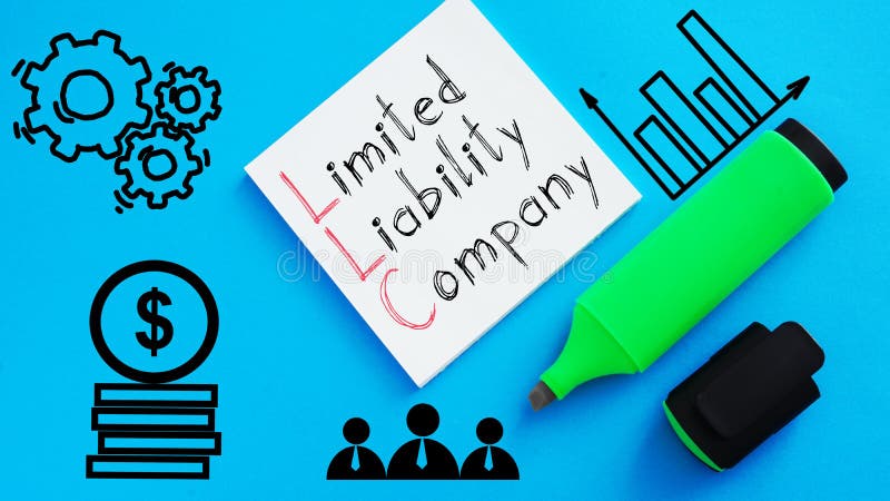 Limited Liability Company LLC is Shown Using the Text Stock Image ...