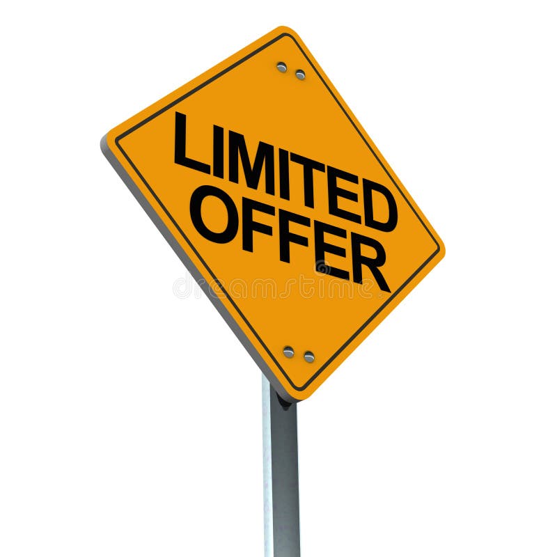 Limited Offer Badge stock vector. Illustration of guarantee - 36546474