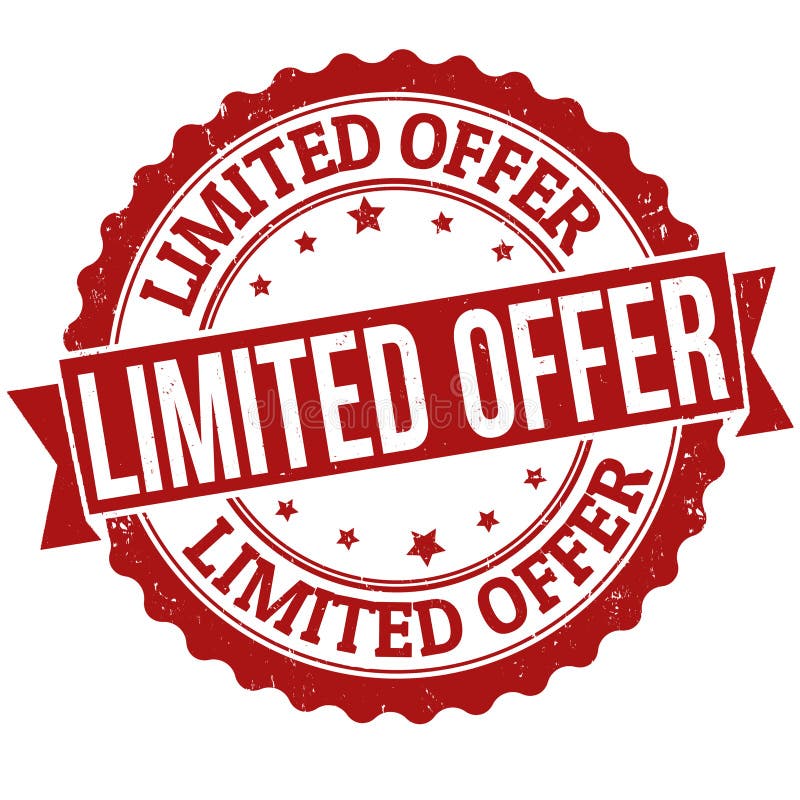 Limited Time only Red Ribbon or Banner Design Stock Vector ...