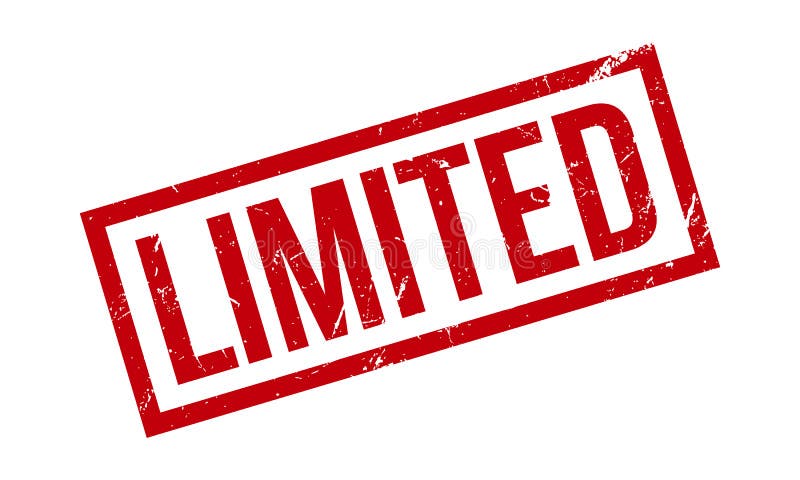 Limited Rubber Stamp. Red Limited Rubber Grunge Stamp Seal Vector ...