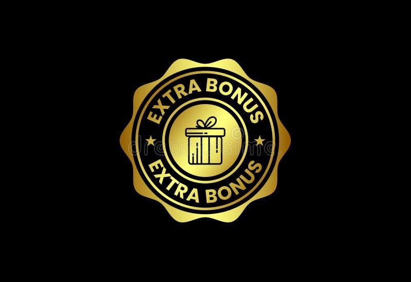 Limited Time Extra Bonus Advertising Sticker Badge Stock Vector ...