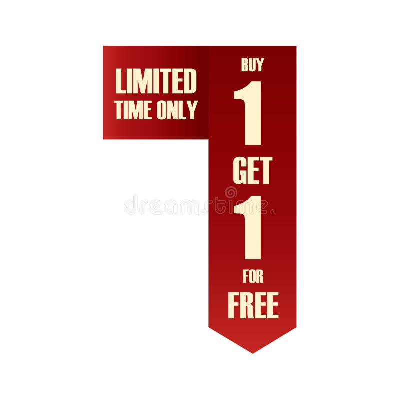 Limited Time only Label. Vector Illustration Decorative Design Stock ...