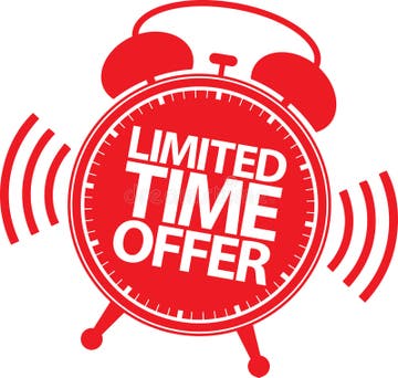 Limited Time Offer Stock Illustrations – 28,866 Limited Time Offer ...