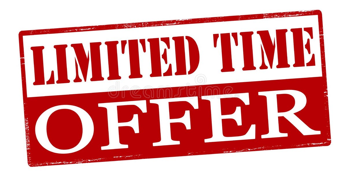 Limited Time Offer Stock Illustrations – 28,866 Limited Time Offer ...