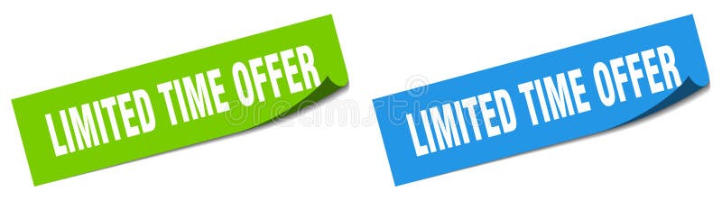 Limited Time Offer Stock Illustrations – 13,999 Limited Time Offer ...