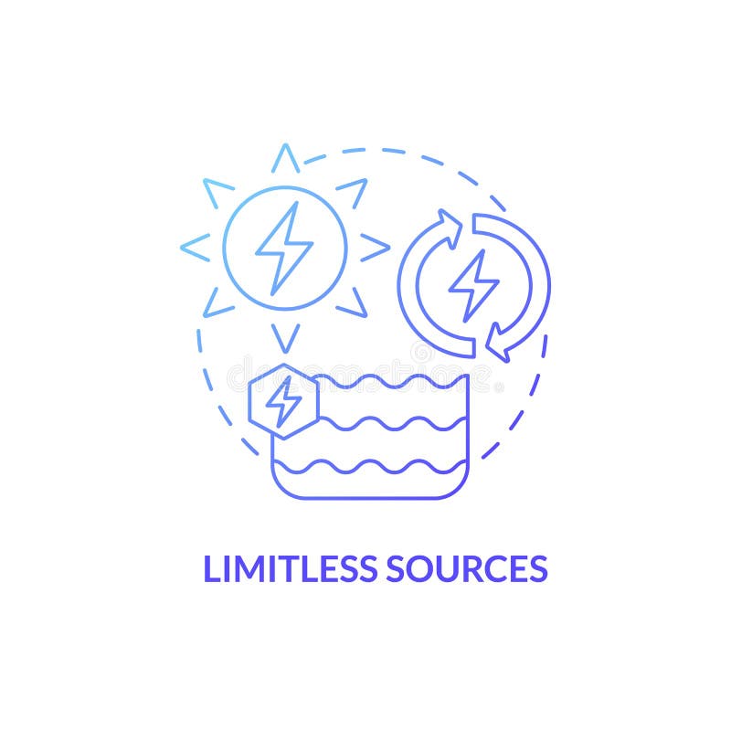 Limitless Energy Vector Concept Symbol Icon Stock Illustrations – 493 ...