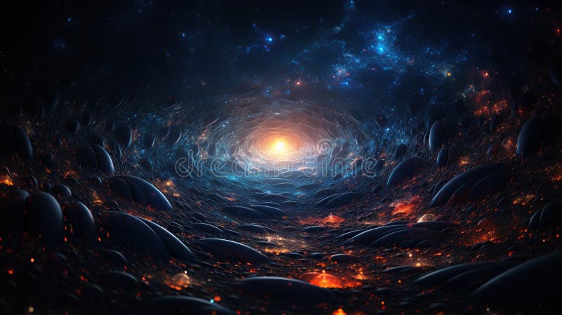 Limitless Space Beautiful Background Stock Photo - Image of elements ...