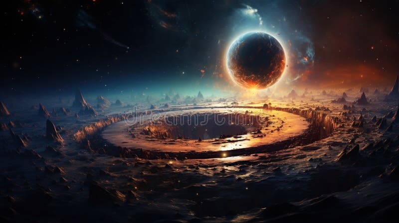 Limitless Space Beautiful Background Stock Photo - Image of desktop ...