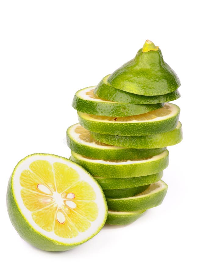Limones verdes imagen de archivo. Imagen de color, eating - 34304693