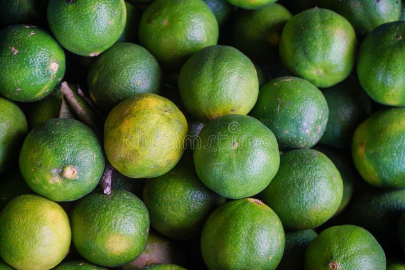 Limones verdes imagen de archivo. Imagen de fruta, ingrediente - 154454803